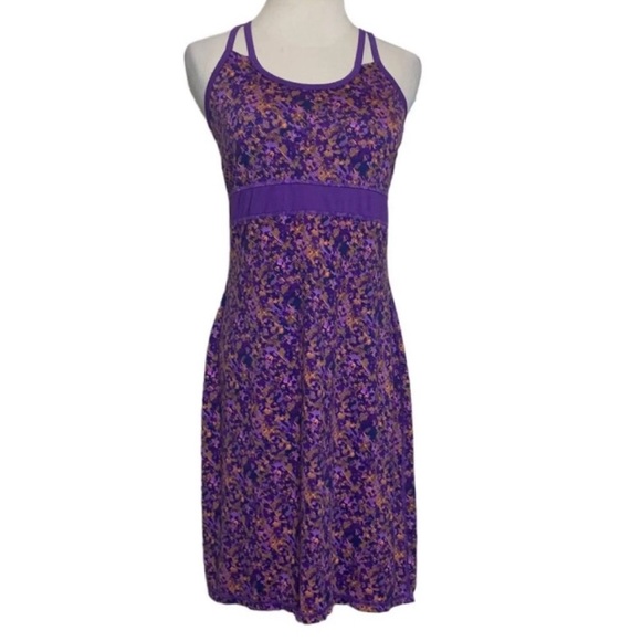 GAIAM | Dresses | Gaiam Athletic Dress Purple Medium With Padded Shelf ...